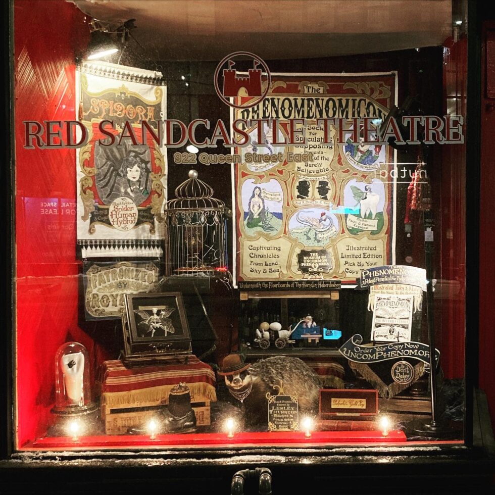 Artist In The Window: Mental Floss Sideshow - Red Sandcastle Theatre